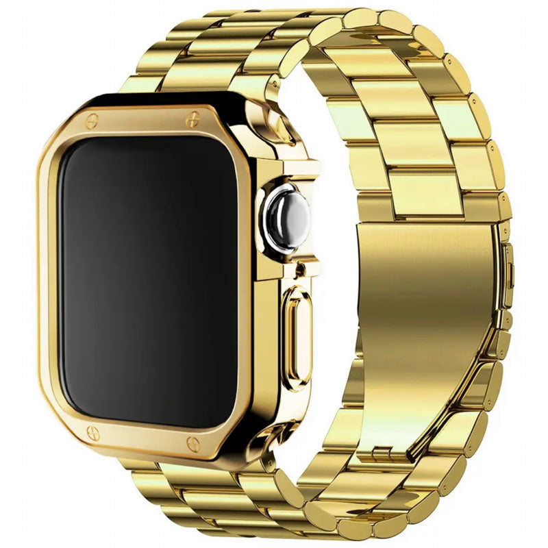 Apple Watch Silicone Case & Steel Band|For Any Size Apple Watch – ViedeFit™