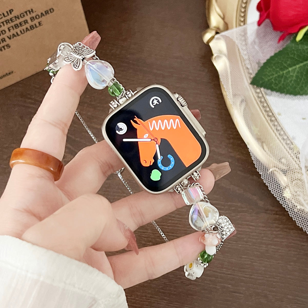 Enhance Your Style with the Apple Watch Chain Band - Alloy Band for ...